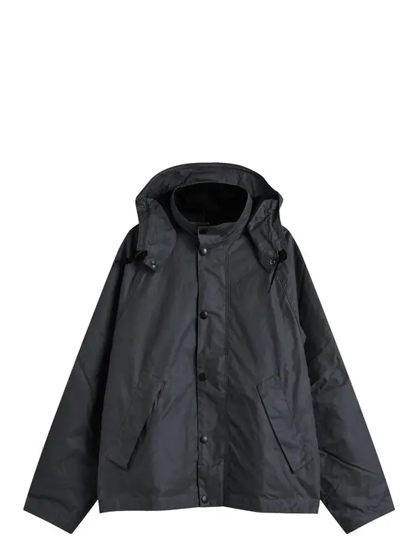 Barbour X Margaret Howell Transport Wax Jacket - Navy