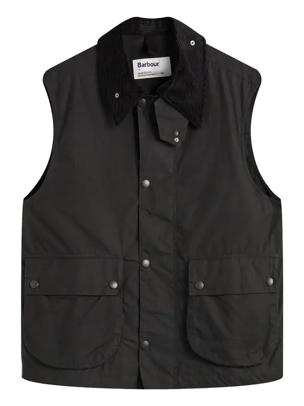 Barbour X Margaret Howell Bedale Casual Gilet - Black