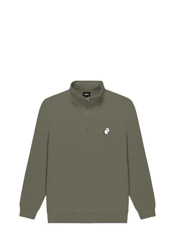 DALIX Quarter Zip Pullover - Pine