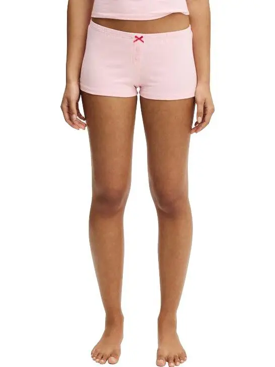 Cotton:on Relaxed Micro Shorts - Blushing Bride