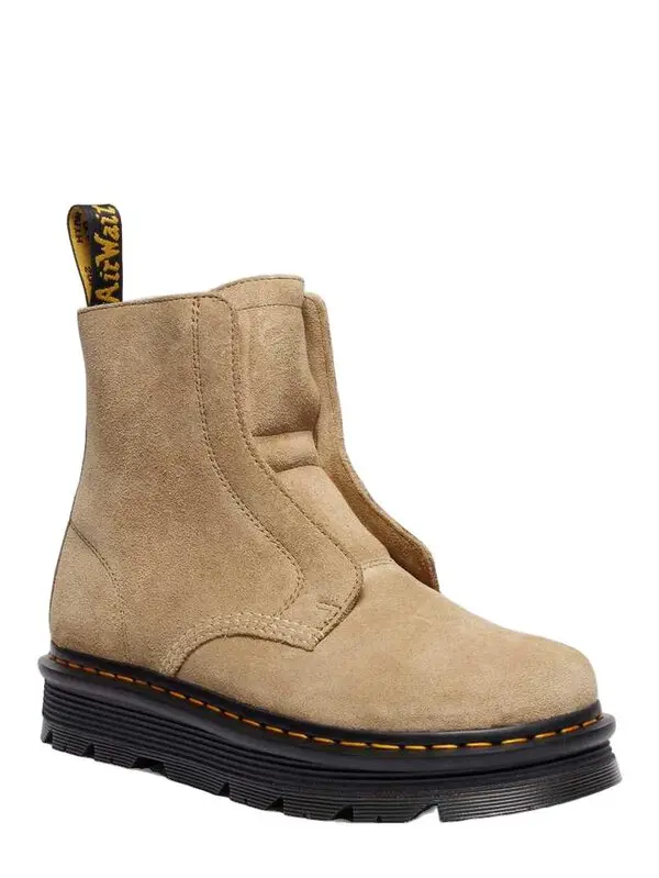 Dr. Martens Zebzag Laceless Boots - Tan