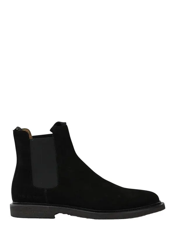 COMMON PROJECTS Suede Chelsea Ankle Boots - Black