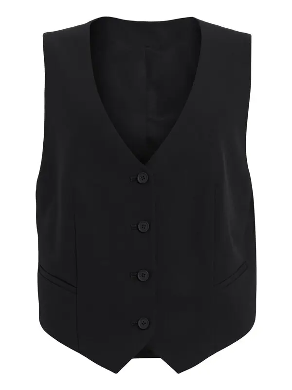 ALLSAINTS Aleida Waistcoat - Black