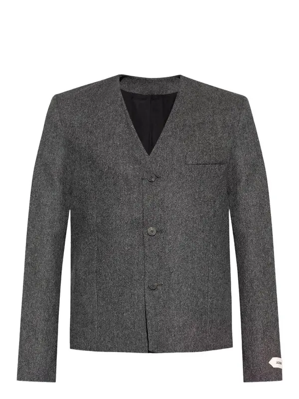 Jacquemus Sera V-neck Jacket - Grey