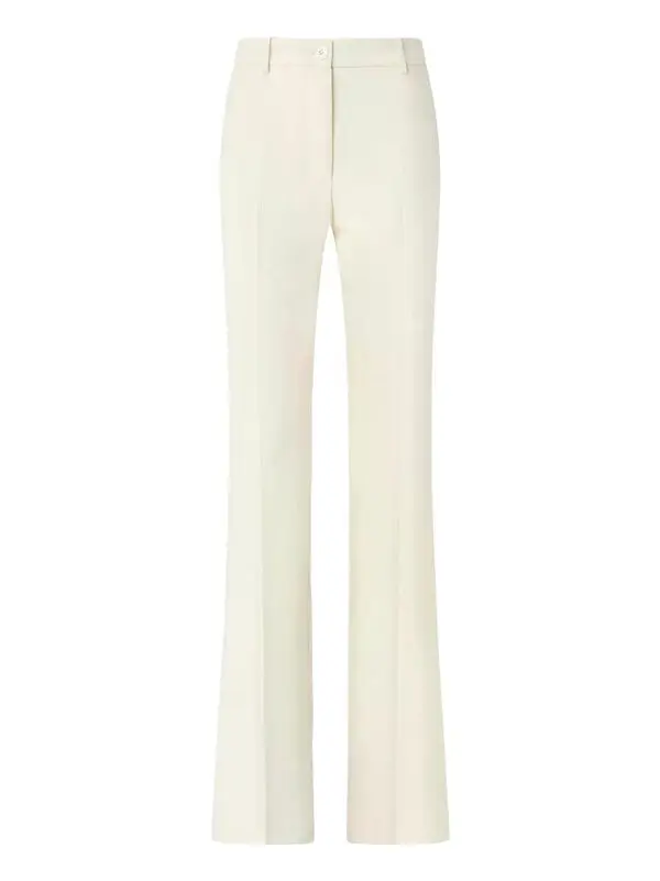 Pinko Flared Trousers - White