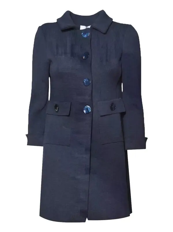 CHARLOTT Single-breasted Coat - Blue