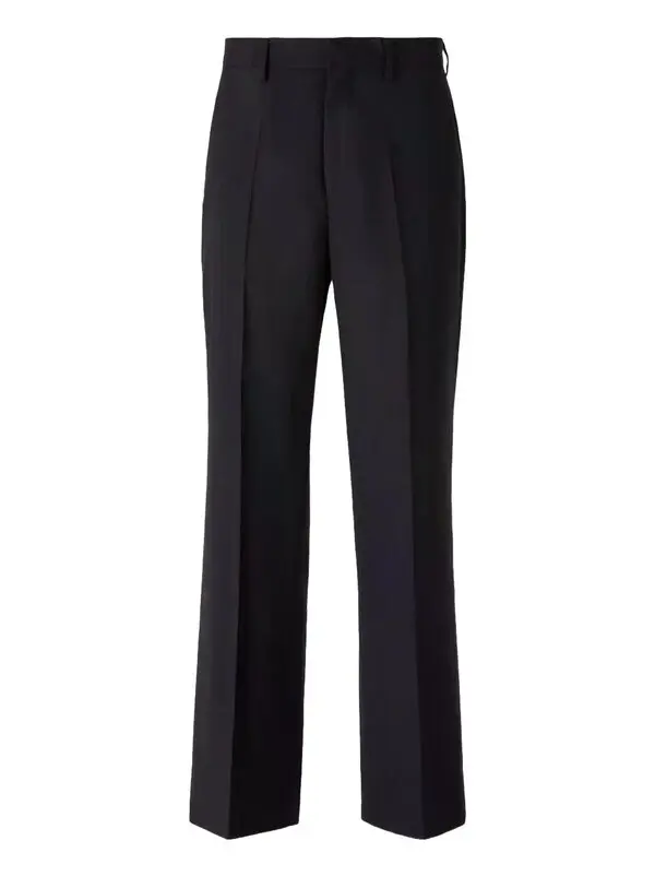 Carrera Eyewear Pleated Flared Trousers - Blue