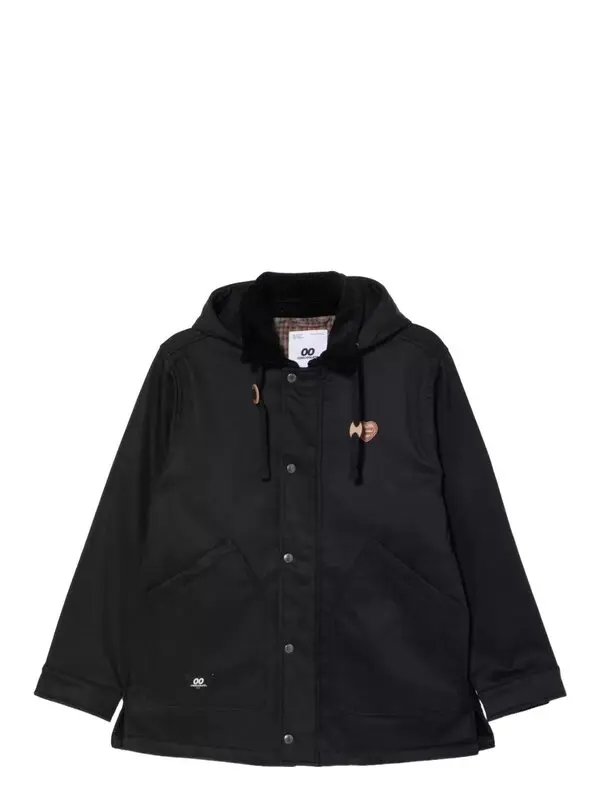 CHOCOOLATE Heart-patch Jacket - Black