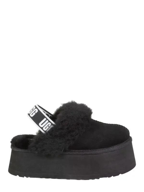 UGG Funkette Platform Mules - Black