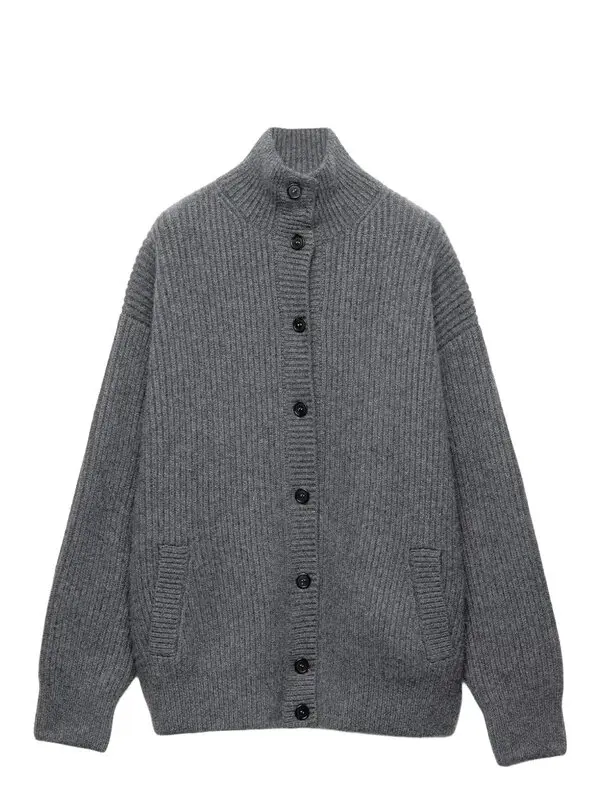 Prada Cashmere Cardigan - Grey