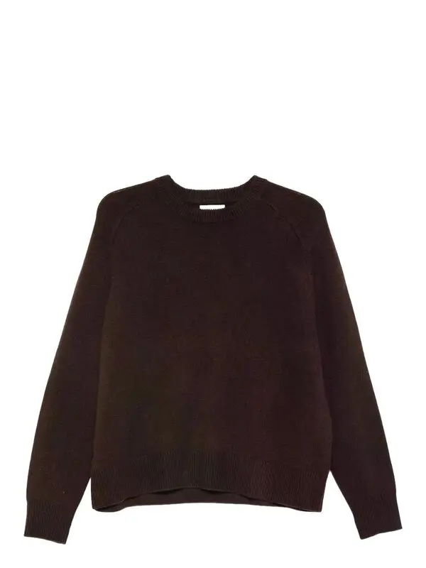 Soft Goat Cashmere Sweater - Brown