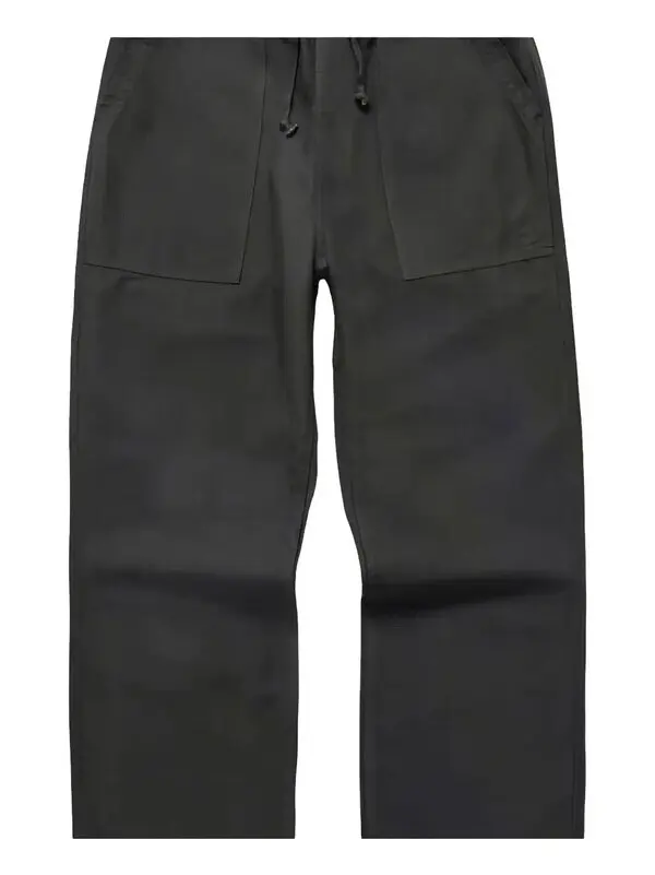 SERVICE WORKS Utility Drawstring-waist Trousers - Black