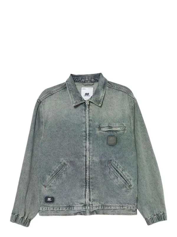 CHOCOOLATE Logo Denim Jacket - Blue