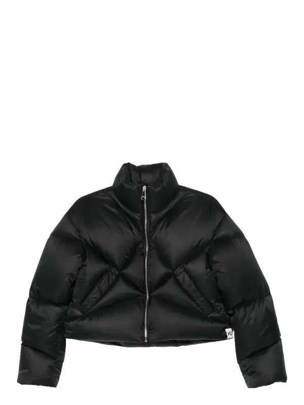 Khrisjoy Quilted Zip-up Jacket - Black