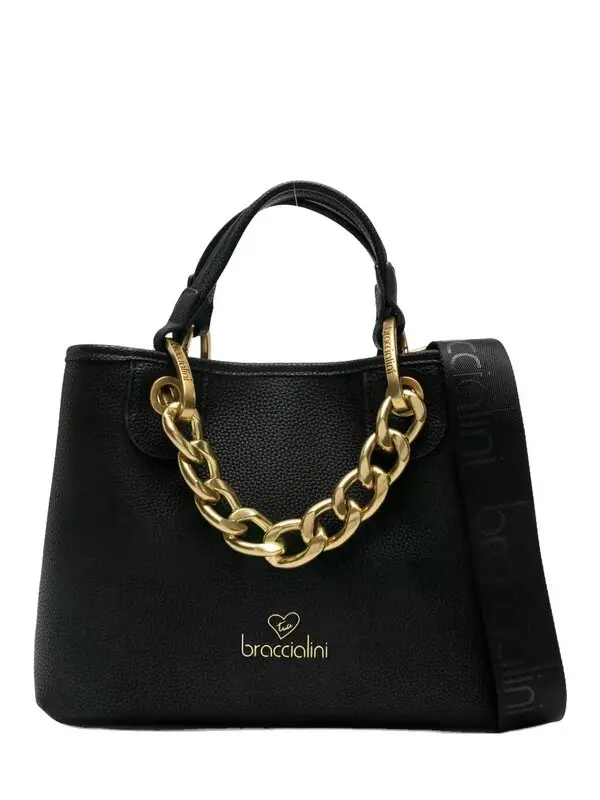 BRACCIALINI Beth Jewel Tote Bag - Black