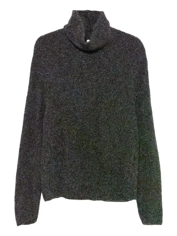 FEDERICO CINA Roll-neck Sweater - Black