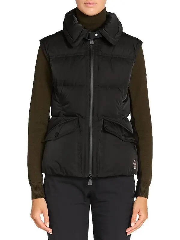 Moncler Hallaine Padded Vest - Black
