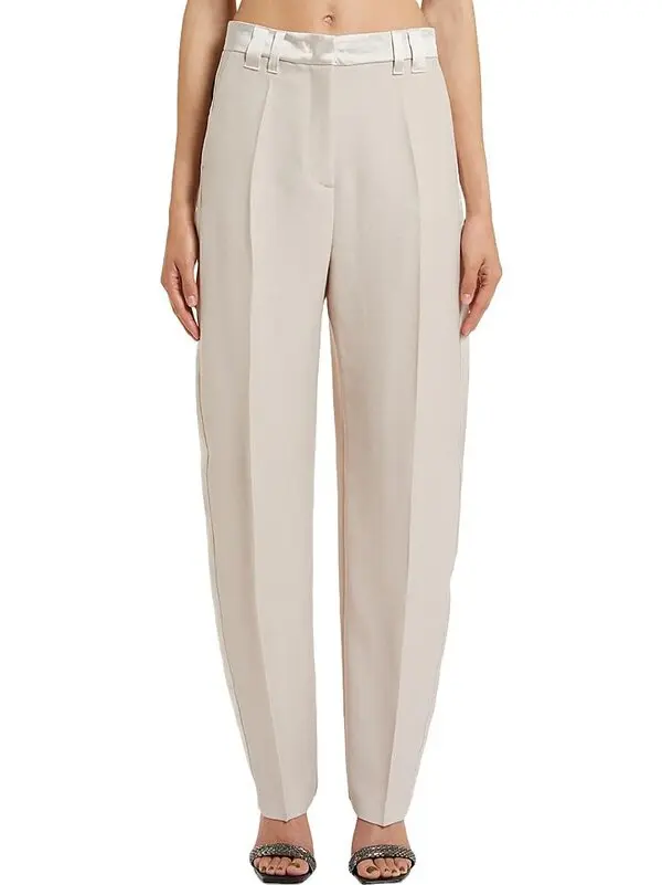 Marella Sable Trousers - Ivory