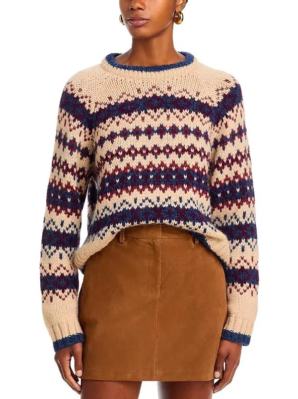 Velvet By Graham & Spencer Makena Crewneck Sweater - Multi