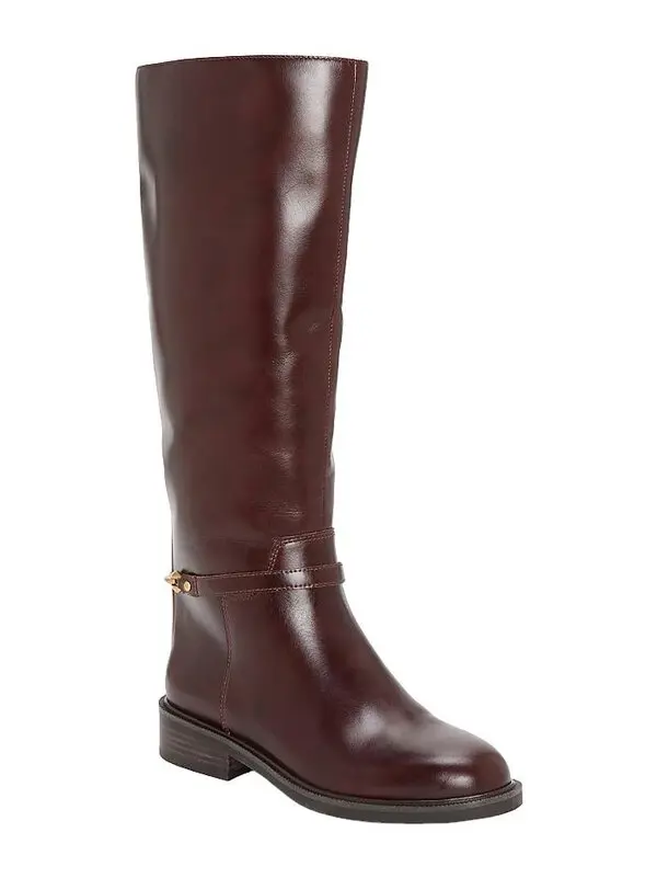 Vince Camuto Adria Knee High Boots - Dark Brown