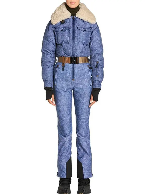 Moncler Ski Suit - Aqua