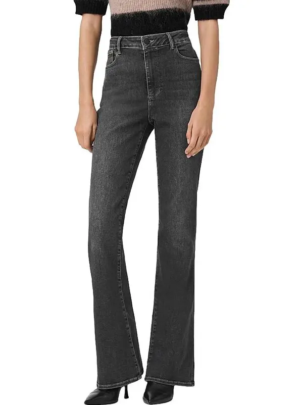 ALLSAINTS Maisie High-rise Flared Jeans - Washed Grey