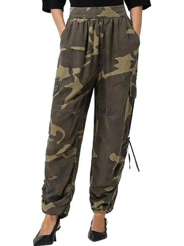ALLSAINTS Kaye Pants - Camo Green