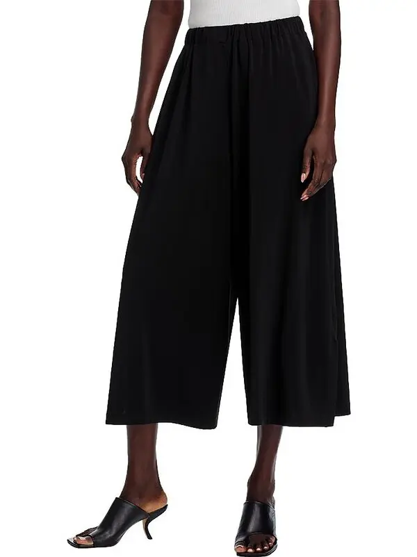 Issey Miyake Drape Jersey Pants - Black