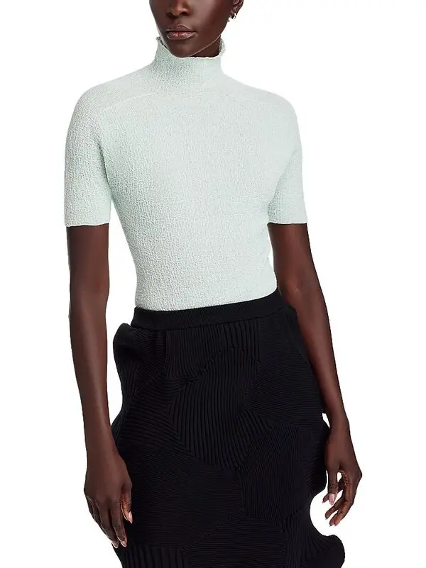 Issey Miyake Body Knit Top - Mint