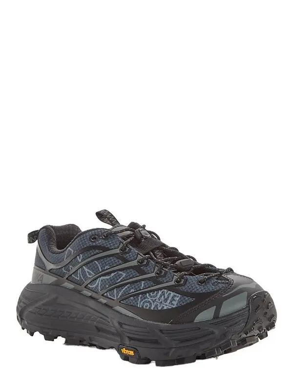 HOKA® Mafate Three Sneakers - Black/outer Orbit