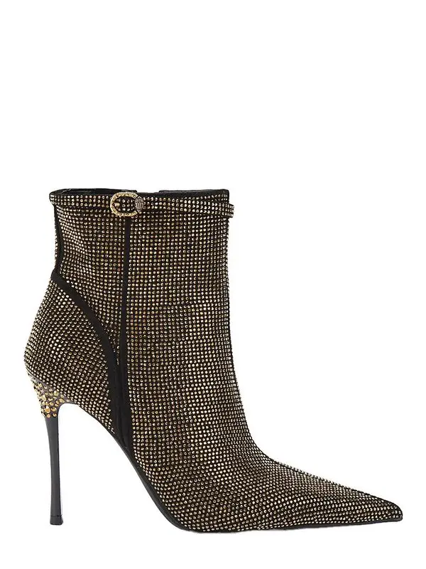 Kurt Geiger Mayfair Pointed Ankle Boots - Charcoal