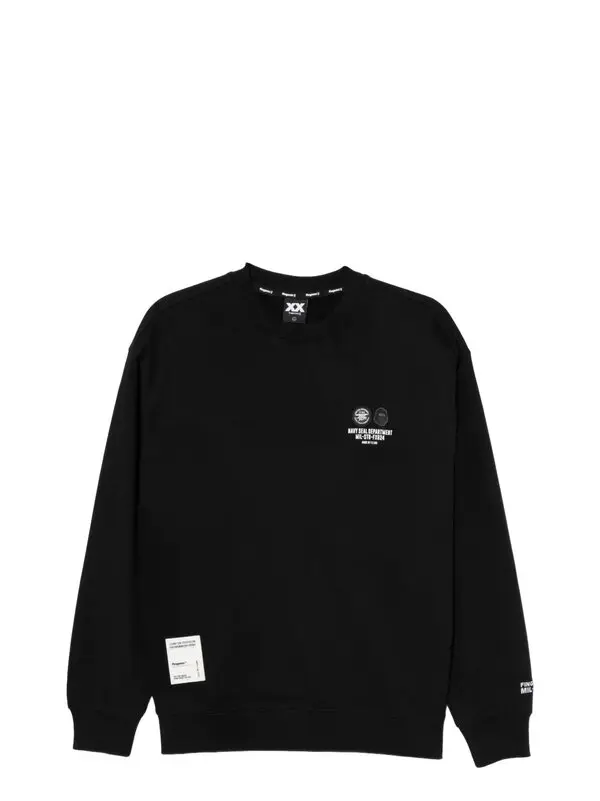 FINGERCROXX Navy Seal Sweatshirt - Black