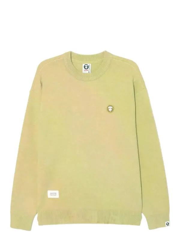 AAPE BY *A BATHING APE® Moonface Jumper - Yellow