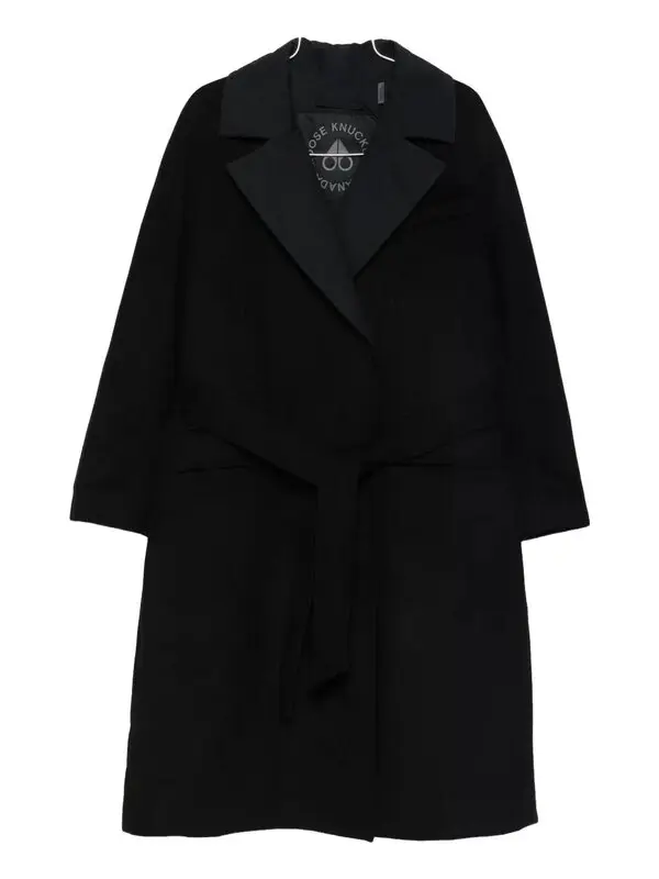 Moose Knuckles Belted Coat - Black