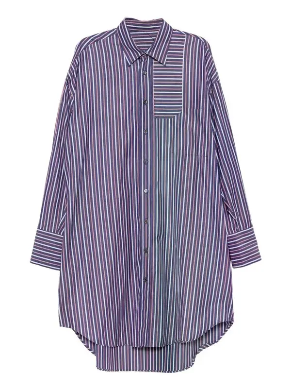 MARINA YEE Striped Shirt - Blue
