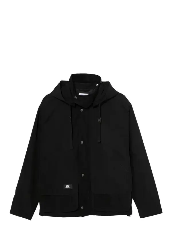 CHOCOOLATE Logo-patch Jacket - Black