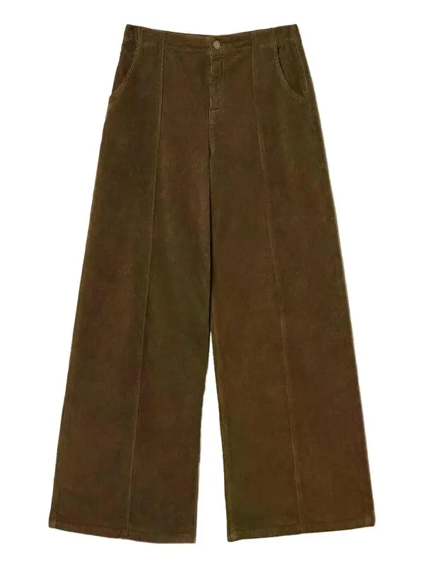 TWINSET Corduroy Trousers - Brown