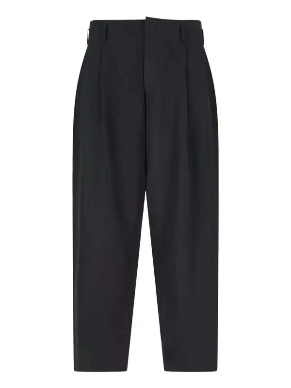 Comme Des Garçons Wool Trousers - Black