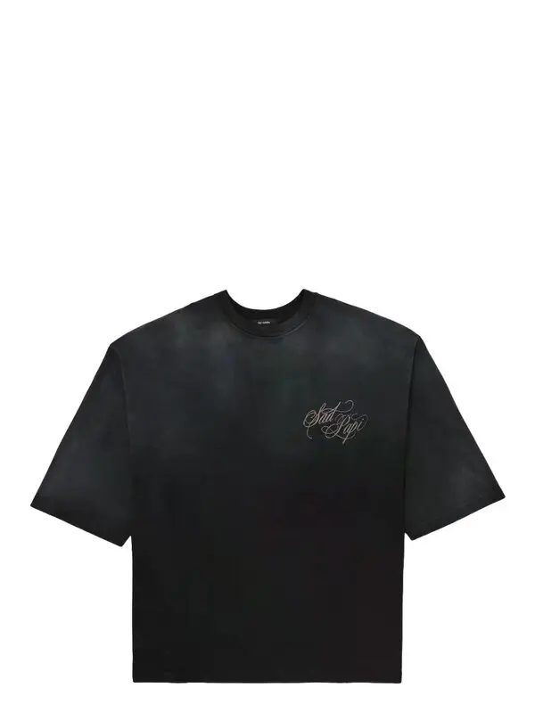 WILLY CHAVARRIA Logo-embroidered T-shirt - Black