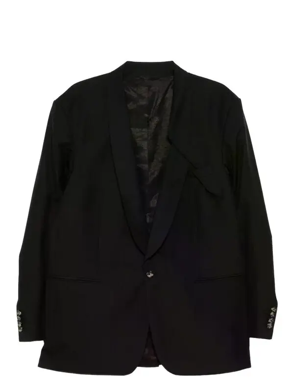 MARINA YEE Wool Blazer - Black