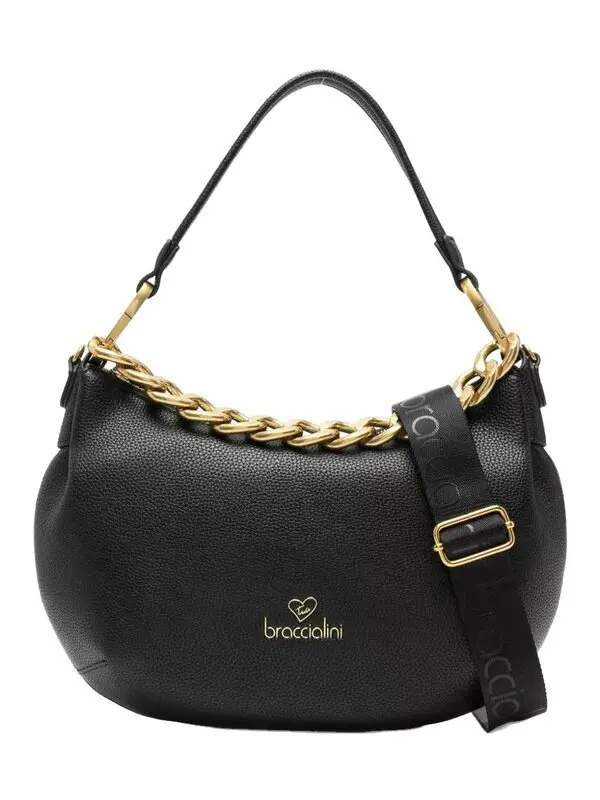 BRACCIALINI Beth Jewels Shoulder Bag - Black