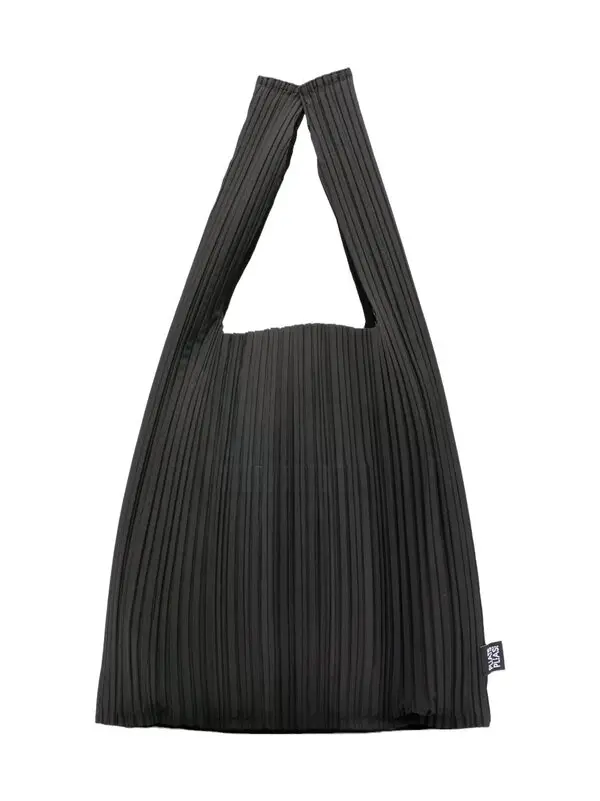 Issey Miyake Pleated Tote Bag - Black