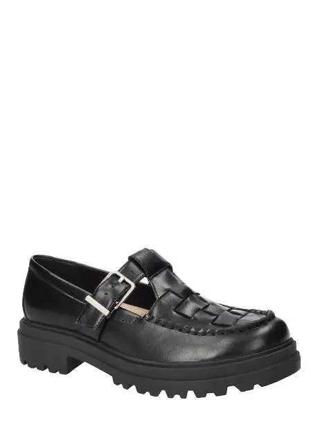 BELLA VITA Lug Sole Loafer - Black
