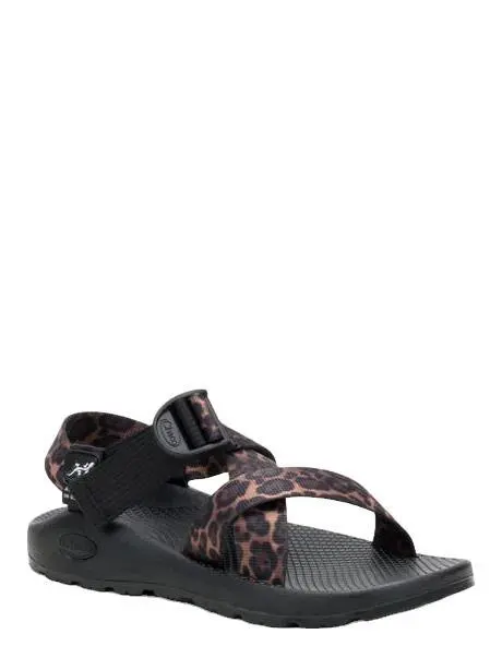 CHACO Mega Z Classic Sandal - Brown Leopard Print