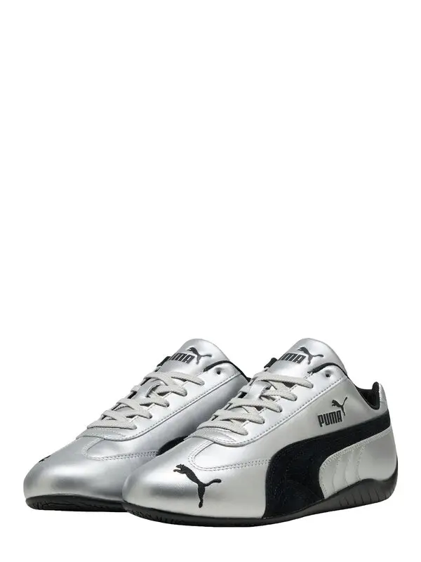 PUMA Speedcat Metallic Sneakers - Puma Silver/puma Black