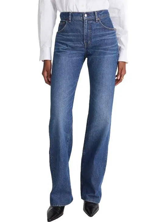 Madewell Relaxed Fit Bootcut Jeans - Pleasantville Wash
