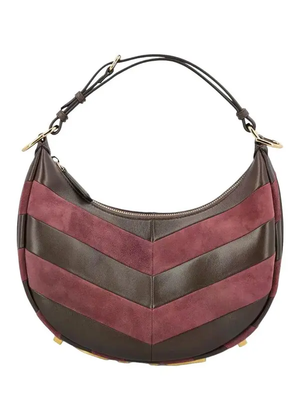 Fendi Small Graphy Shoulder Bag - Brown