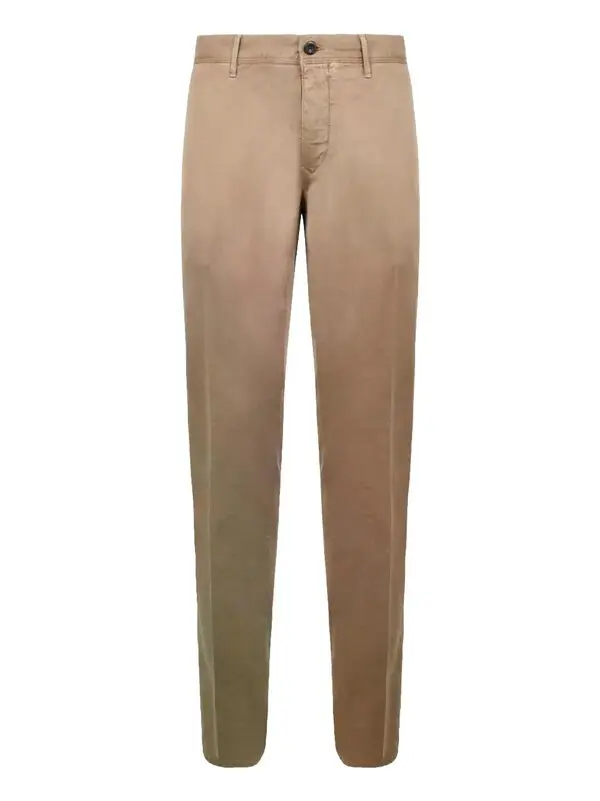 SLOWEAR Cotton Trousers - Brown