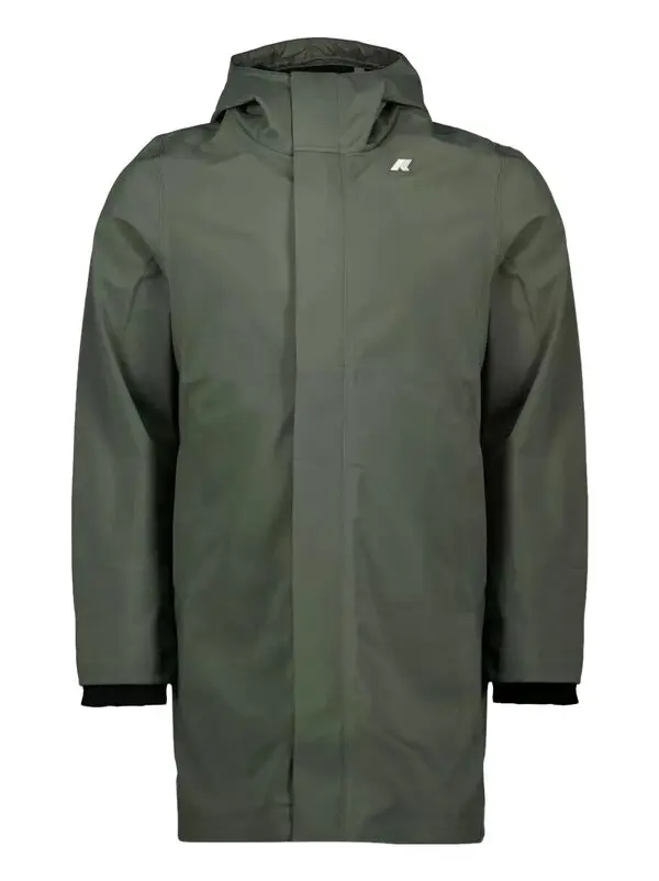 K-WAY Thomas Hooded Parka - Green