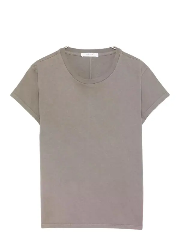 THE ROW Tori Cotton T-shirt - Grey